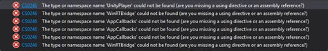 C Visual Studio 2017 Building To Hololens Error Cs0246 The Type Or