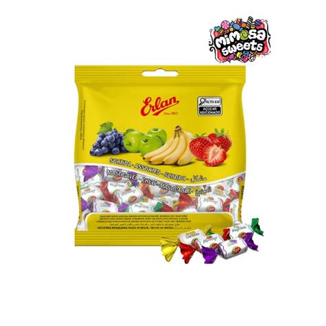 Erlan Fruit Chews 400g Mimosa Sweets