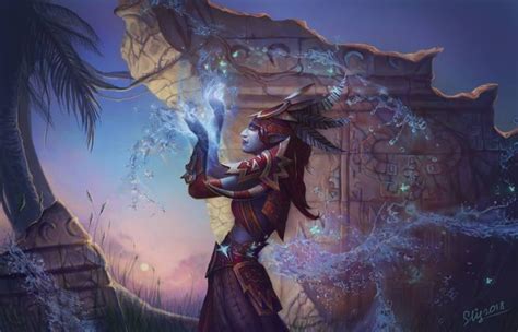 Shaman By Elizanel On Deviantart Warcraft Art World Of Warcraft