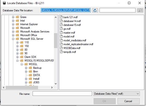 How To Attach Sql Database Without A Transaction Log File