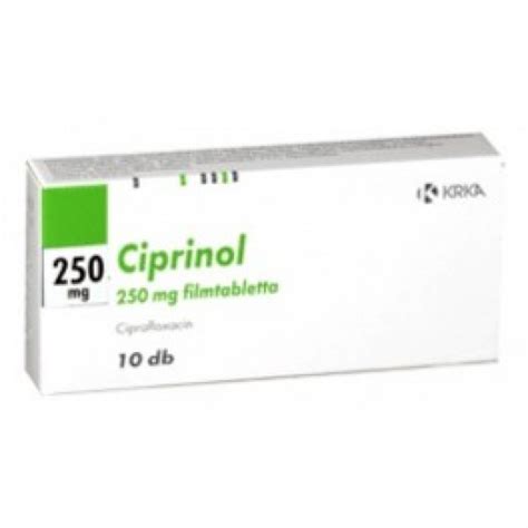 Ciprinol 250 Mg 10 Tablets