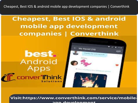 Ppt Cheapest Best Ios And Android Mobile App Development Companies