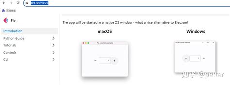 python使用Flet编写web桌面或APP应用 知乎