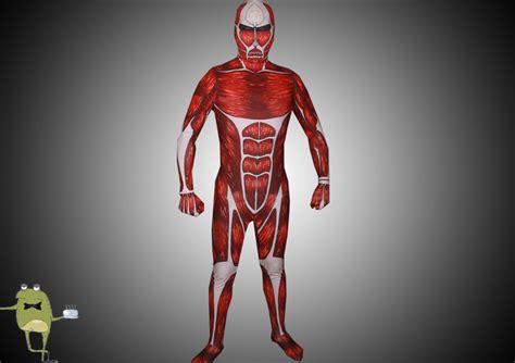 Attack On Titan Colossal Titan Cosplay Suit Costum