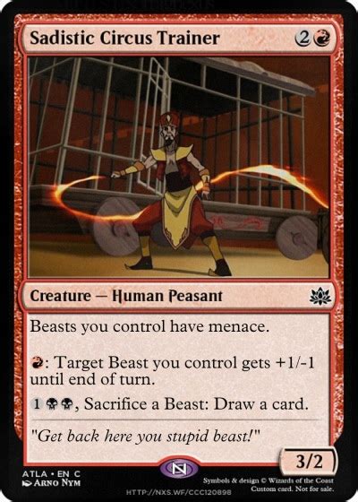 Mtgnexus Sadistic Circus Trainer