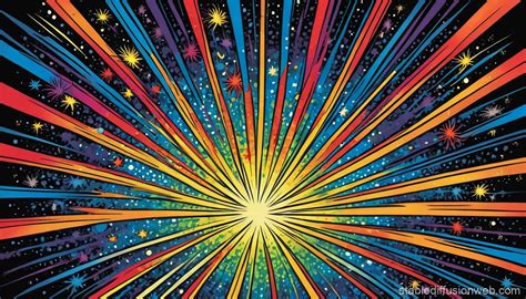 Dynamic Firework Explosion Stable Diffusion Online