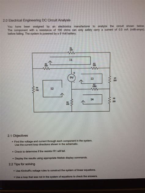 Solved 20 Electrical Engineering Dc Circuit Analysis You