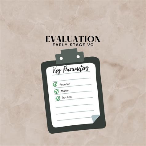 Early Stage Vc Evaluation Parameters