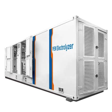 Renewable Energy Powered 200nm3h Pem Electrolyzer System Green