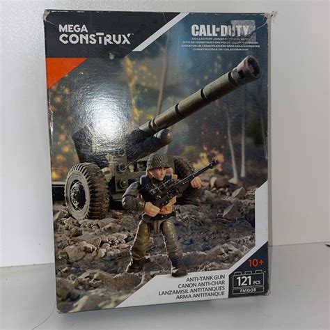 Other Call Of Duty Antitank Gun Building Set Mega Construx Fmg8 121 Pcs Retired 2017 Poshmark