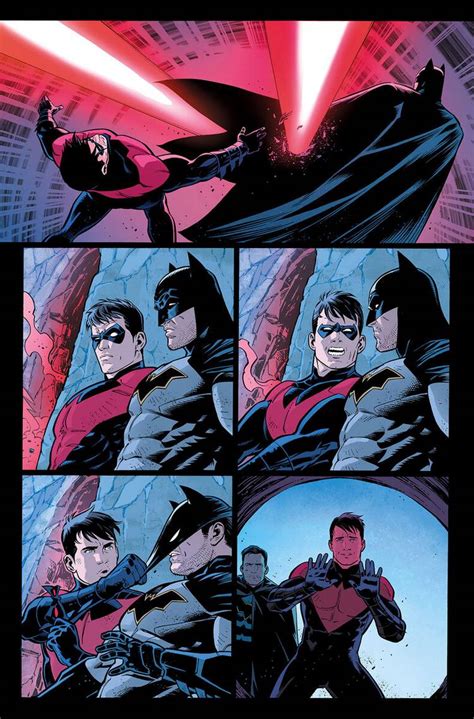 Dc Debuts A Heartwarming Moment Between Nightwing And Jon Kentsuperboy