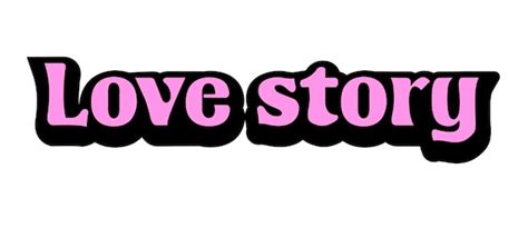 Premium Vector Phrase Love Story040922