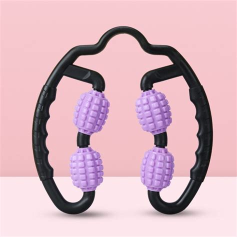 245 Wheel U Shape Trigger Point Massage Roller F Grandado