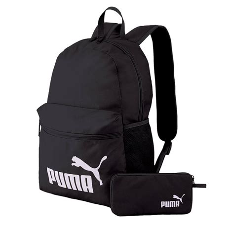 תיק גב פומה שחור כולל קלמר