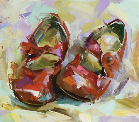 Paul Wright Red Shoes For John Thompsons Gallery