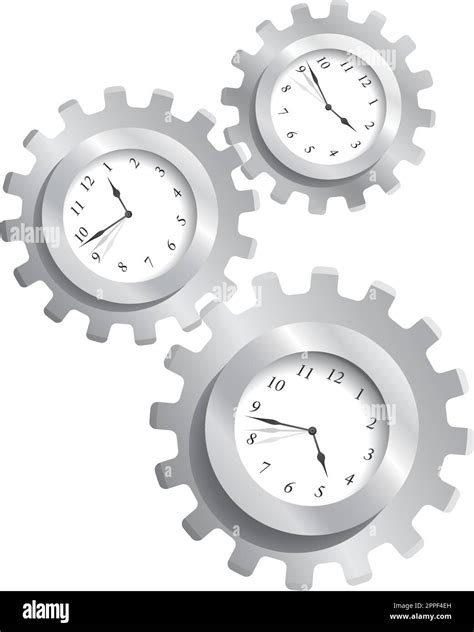 Clock Gear Vector Download Clock Gear Arrow Royalty Free Stock