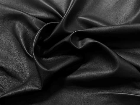 Pittards Extra Soft Black 070mm Leather Lambskin Ex Pittards Stock