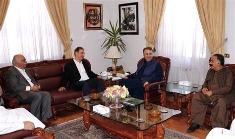 Md Ssgc Imran Maniar Spent A Busy Day In Quetta By Meeting Balochistan