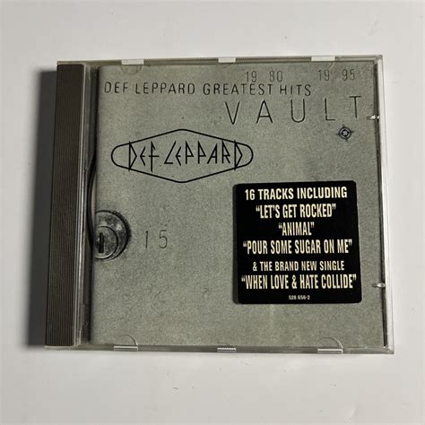 Def Leppard Vault Def Leppard Greatest Hits 1980 1995 Cd 1995 52