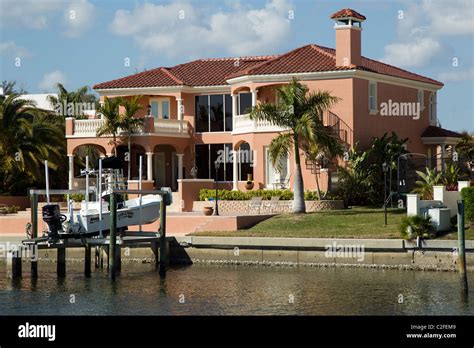 Dock House Colors Florida Florida Retreat With Patio Boat Dock And