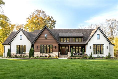 Plan 421033hfc Luxury Modern Farmhouse House Plan With Scullery And
