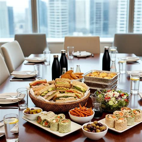 15 Corporate Lunch Ideas To Elevate Office Meetings
