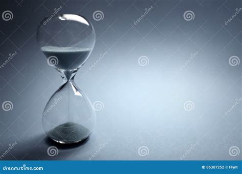 Time Passing Reflection Of Clock Face In The Mirror Concept Of Lost