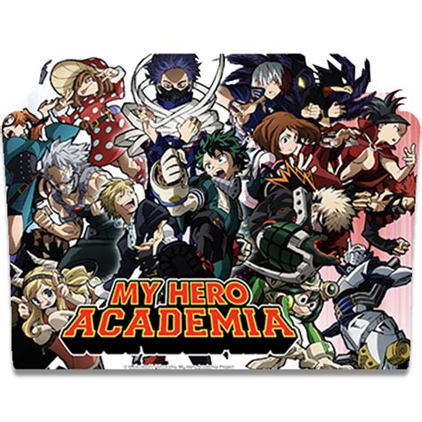 Boku No Hero Academia Season 5 Folder Icon By Sayuricell On Deviantart