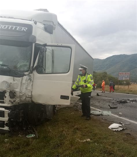 Accident Rutier Pe Dn6 în Zona Localității Slatina Timiș