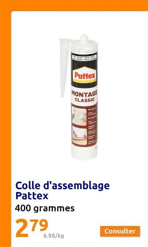 Promo Colle Dassemblage Pattex Chez Action Icataloguefr