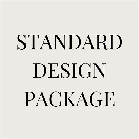 Standard Design Package Teresa Collins Studio