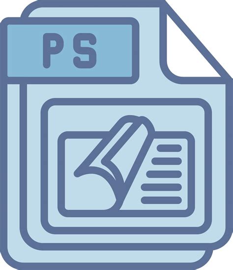 Ps Gradient Themed Symbol Style 67424454 Vector Art At Vecteezy