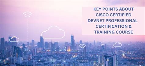 Cisco Devnet Professional Certification With Details