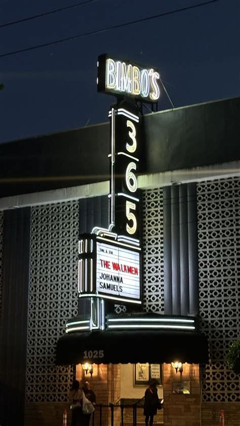 Venues And Event Spaces Bimbos 365 Club Updated October 2024 174