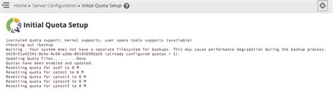Enable Quotas On Servers Using The XFS Filesystem How To Guide