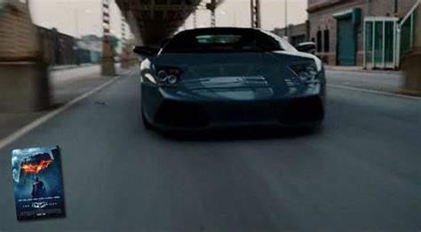 In The Dark Knight 2008 Bruce Wayne Drives A Lamborghini Murcielago In The Scene Where He