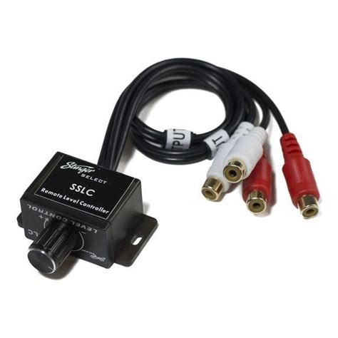 Stinger Select Remote Level Controller Female Rca Input Ouput Car Audio