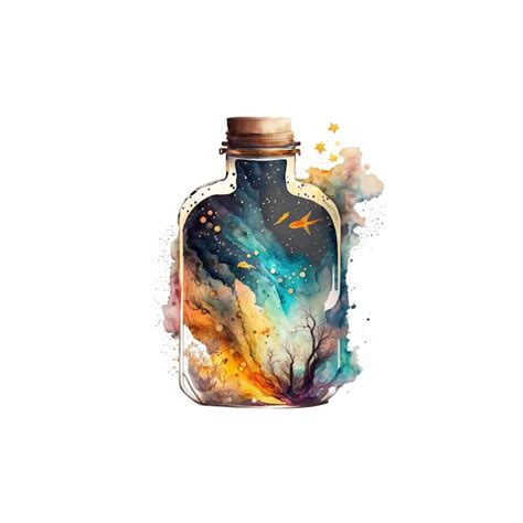 Premium Ai Image Fantasy Bootle 83