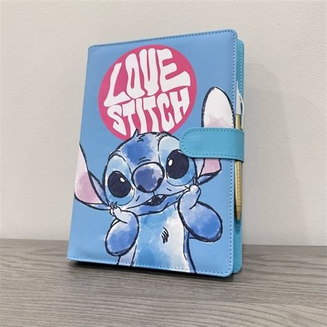 Disney Office Disney Stitch Notebook Journal Diary Weekly Planner Book Poshmark