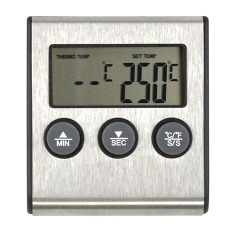 Skaitmeninis Termometras Rūkyklai Griliui Maistui