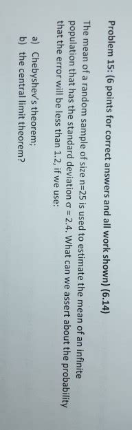 Solved Problem Points For Correct Answers And All Chegg Com