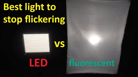 How To Stop Flickering Lights In Video Based On Different Types Of