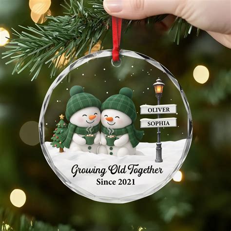 Personalized Glass Ornaments Design Online Personal Chic