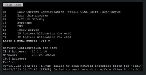 VRealize Log Insight Persistent Static Route On Second Network Interface On Behalf Of Log