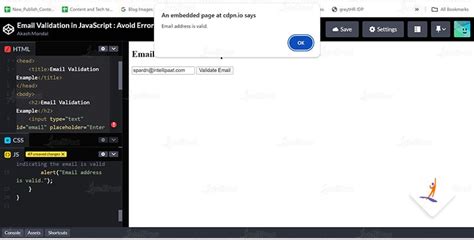 Learn Email Validation In Javascript Guide With Examples
