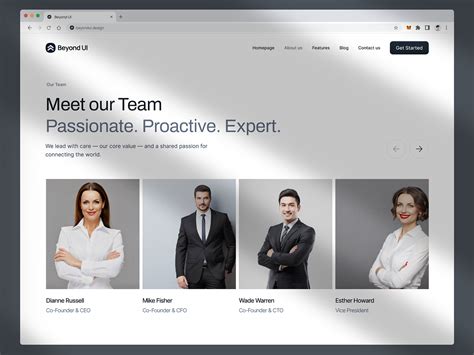 Team Page Ui By Beyond Ui On Dribbble Team Page Ui By Beyond Ui On Dribbble