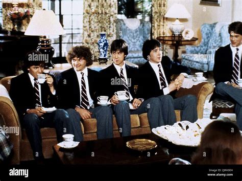 Andrew Mccarthy Alan Ruck John Cusack Rob Lowe Class 1983 Stock