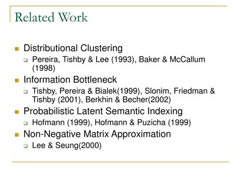 Ppt Information Theoretic Clustering Co Clustering And Matrix