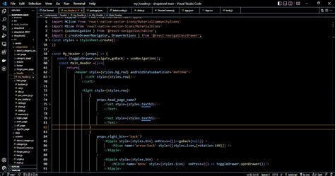 open the drawer when i click on icon in custom header react navigation