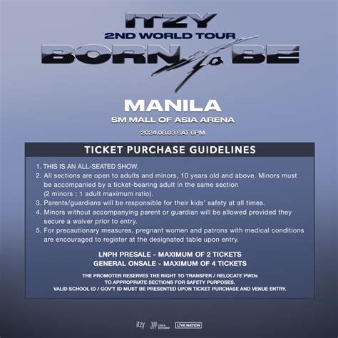 Itzy Live In Manila 2024 Philippine Concerts